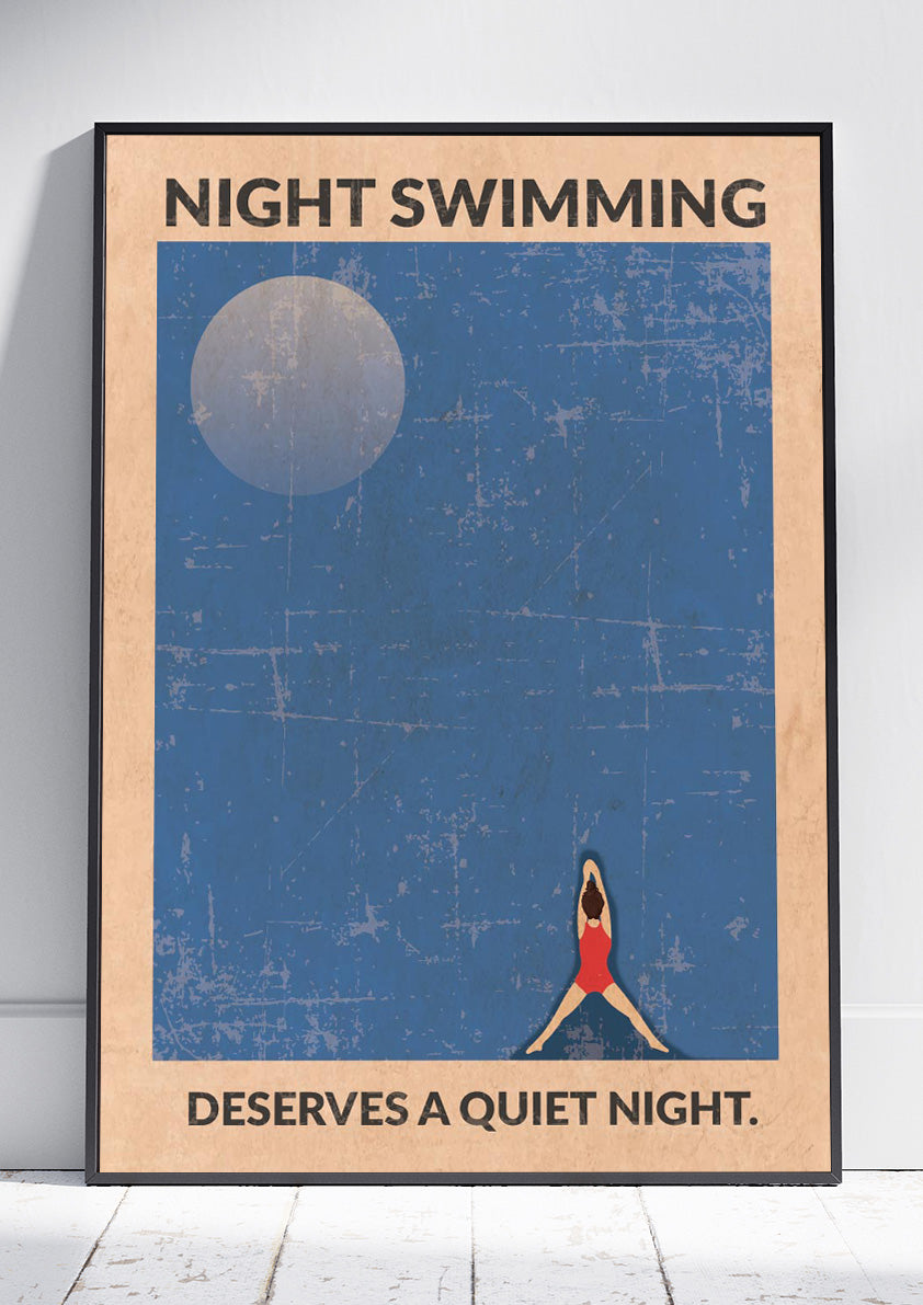 Open Water (at Night) – WallChart.co