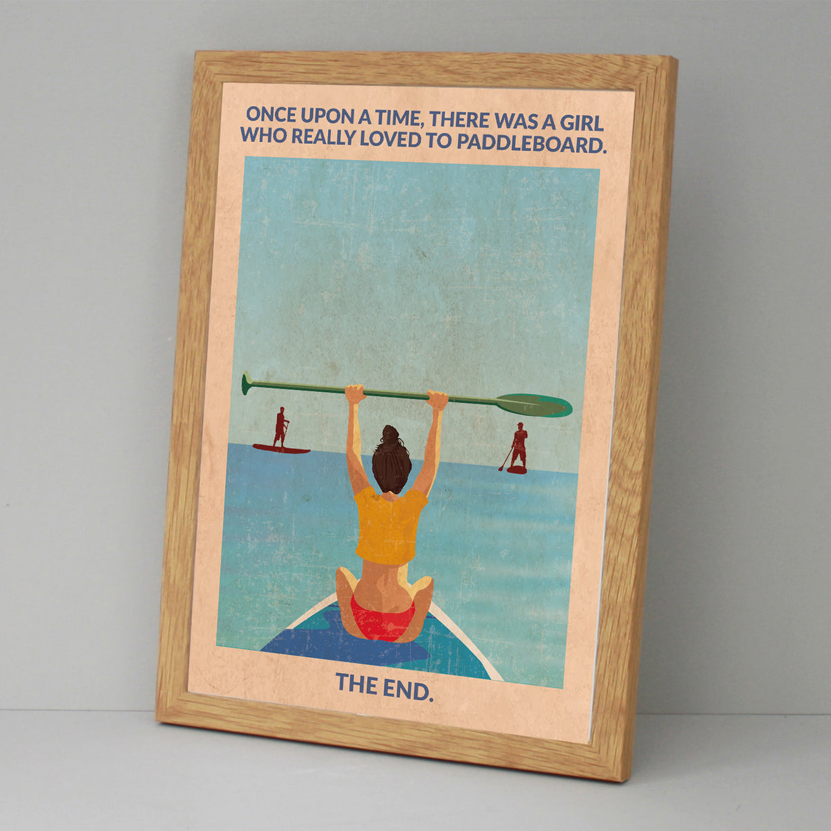 Paddle Girl (Brunette) – WallChart.co